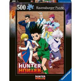 Puzzle Ravensburger "Hunter X Hunter", bunt, Puzzles, KinderB:36cm H:49cm, Pappe, Motiv, Made in Germany, B:36cm H:49cm