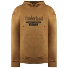 Timberland Logo Herren-Hoodie in Weizen