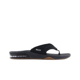 Reef SCHWARZE FANNING-FLIP-FLOPS