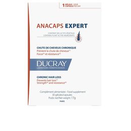 Ducray Anacaps Expert Nahrungserg&auml;nzungsmittel Bei Chronischem Haarausfall 30 Einheiten