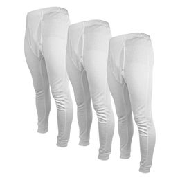 3er-Pack Herren Thermo Long Johns | Winter Funktionsunterw&auml;sche Unterteile