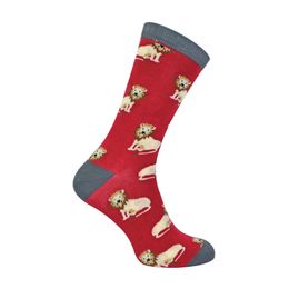 1 Pack Herren Socken mit Tiermuster aus Bambus