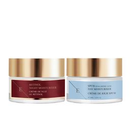 Retinol Nachtfeuchtigkeitscreme 50ml + SPF 30 Hyalurons&auml;ure Tagescreme 50ml