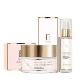 EGF Cell Effect Day Moisturiser 50ml + Hyalurons&auml;ure & Kollagenserum - 60ml