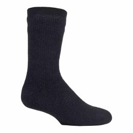 Heat Holders Herren- und Damen-schwarze thermische wasserdichte Socken mit Fleece-Futter