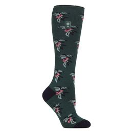 Heat Holders Lange Gummistiefelsocken f&uuml;r Frauen | Florale Gummistiefelsocken