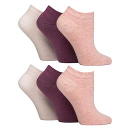 6er-Pack Damen Diabetiker Socken | Extra breite Socken f&uuml;r geschwollene F&uuml;&szlig;e