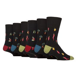 6 Paar weiche, nicht elastische Diabetikersocken f&uuml;r Herren