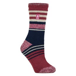 Heat Holders Damen Winter Thermosocken mit vielseitigem Streifenmuster f&uuml;r den Winter