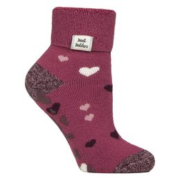 Heat Holders Gem&uuml;tliche Umschlagbund Lounge-Socken | Warme Wintersocken f&uuml;r Frauen