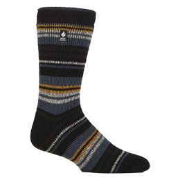 Heat Holders M&auml;nner Thermo-Muster Gepunktete Socken mit Streifen f&uuml;r den Winter