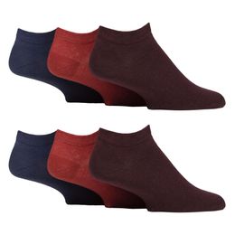 6er-Pack Herren Diabetiker Trainingssocken | Gepolsterte Fu&szlig;weite Kn&ouml;chelsocken