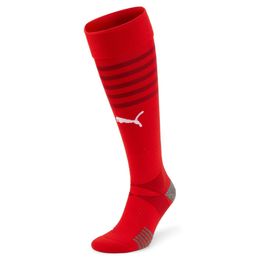 Puma Team Final Rote Fu&szlig;ballsocken