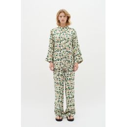 Inwear Casual Hose Straight fit Green Geometrics green