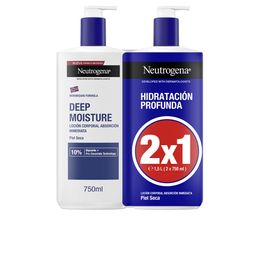 Neutrogena Deep Hydration Lotion F&uuml;r Trockene Haut, Packung 2 X 750 ml