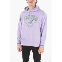 JAMES HARDEN x Neil Barrett Easy Fit Hoodie mit aufgedrucktem Logo in Violett