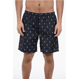 Neil Barrett LANGE BADESHORTS MIT MICRO-BOLZEN