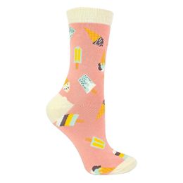 Damen Eissocke | Neuheit Lustige Crew-Socken aus Bambus Geschenk-Socken