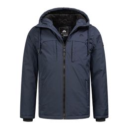 Arctic Seven Herren Winterjacke Navy