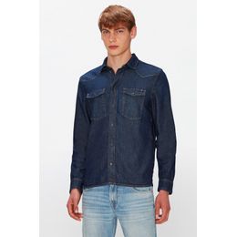 7 For All Mankind Herren Western Shirt