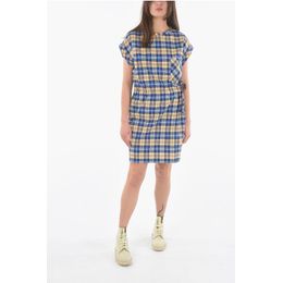 Woolrich Tunika mit aufgesetzter Brusttasche und Tartan-Karomuster und Kordelzug in Mehrfarbig
