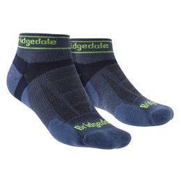 Bridgedale - Ultraleichte Merino-Laufsocken f&uuml;r Herren - Blau