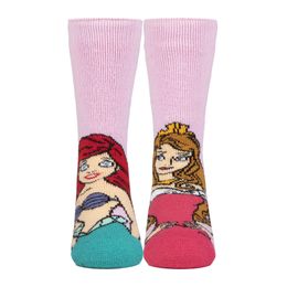 Heat Holders W&auml;rmehalter Lite - Neuheit Disney Prinzessin Socken f&uuml;r M&auml;dchen | Cinderella Ariel Gefrorene Belle - Ariel & Prinzessin