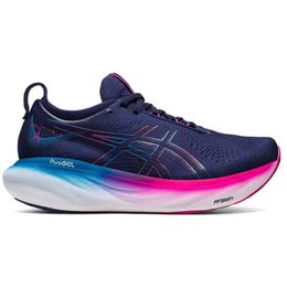 asics Gel-Nimbus 25 Blaue Laufschuhe f&uuml;r Damen