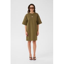 Gestuz Jerseykleid Oversize fit olive