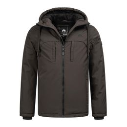 Arctic Seven Herren Winterjacke Dunkelgrau