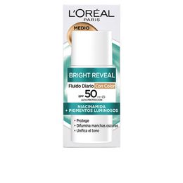 L'Or&eacute;al Bright Reveal Niacinamida Fluido Diario Spf50 #medio 50 ml