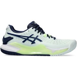 asics Gel-Resolution 9 Damen Blau Tennisschuhe