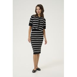 Kaffe Strickjacke Regular fit black white