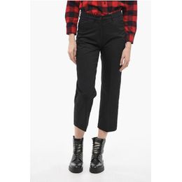 Woolrich Straight Fit MILITARY Chino in Schwarz