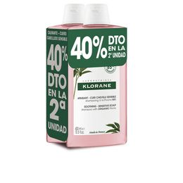 Klorane A La Peon&iacute;a Bio Beruhigendes Shampoo-duo 2 X 400 ml