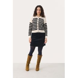 PART TWO Strickjacke Gerade Passform navy