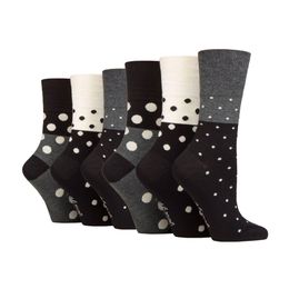 6er Pack Damen Unelastische Lockere Bambussocken