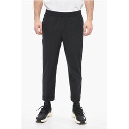 Neil Barrett Nylon REM Hose mit elastischem Bund in Schwarz