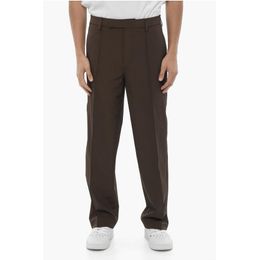Neil Barrett Gerade geschnittene Slim Fit-Piesenhose in Braun
