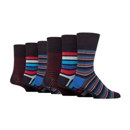 6er-Pack Herren Socken aus Bambus mit losem, nicht elastischem B&uuml;ndchen