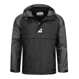 Arctic Seven Herren Regenjacke &ndash; Schwarz-Dunkelgrau