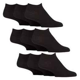 9er Pack Herren Diabetikersocken | Nicht-elastische, extra breite Kn&ouml;chelsocken