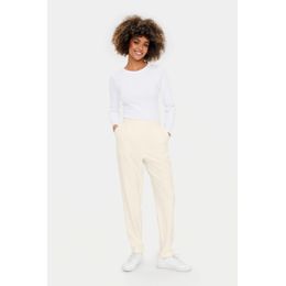 Saint Tropez Casual Hose Classic fit white