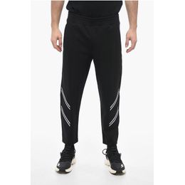 Neil Barrett REM + VARSITY Jogginghose mit einfacher Bundfalte und schmaler Passform