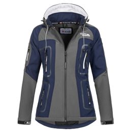 Arctic Seven Damen Softshell Jacke Grau-Navy