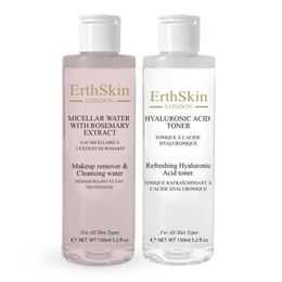Erfrischendes Hyalurons&auml;ure-Tonikum 150ml + Mizellenwasser mit Rosmarin-Extrakt 150ml