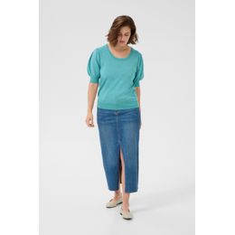 Kaffe Strickpullover Regular fit teal