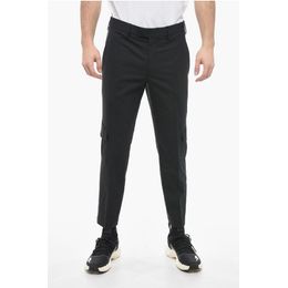 Neil Barrett Skinny Fit-Cargohose NATE in Schwarz