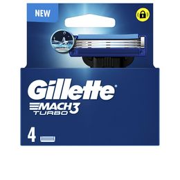 Gillette Mach 3 Turbo-ladeger&auml;t 4 Ersatzteile 4 recambios