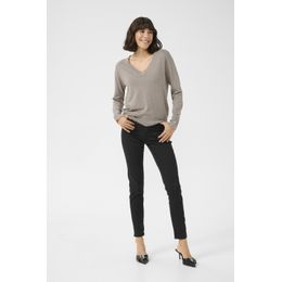 Kaffe Strickpullover Regular fit light grey